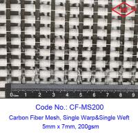 China Unidirectional 200gsm 12K Carbon Fiber Fabric Mesh for Concrete Structure Reinforcement for sale