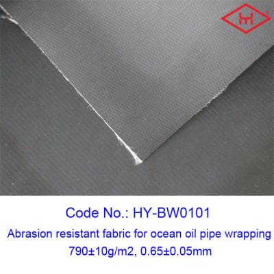 China Abrasion Resistant Polyester Composite Fabric for Ocean Oil Pipes - 0.65mm Thickness, 1400N/cm Strength for sale