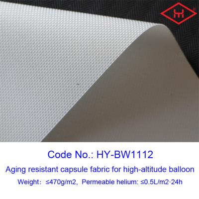 China Aging Resistant Capsule Composite Fabric for High Altitude Balloons - 0.46mm Thickness, 3000N Breaking Strength for sale