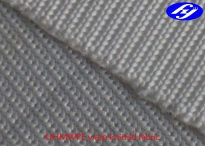 China White UHMWPE Cuben Fiber Stab Proof Fabric 580GSM 1200N Strength 1.8m Width for sale