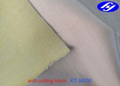China Kevlar Reinforced Knitted Fabric 270 g/m² with Mildew Proof Antibacterial Properties for Cut Resistant Clothing for sale
