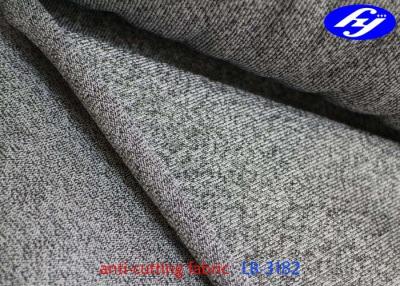 China UHMWPE Composite Cut Resistant Fabric 380 g/m² Work T-Shirt Material with Level 4 Blade Protection for sale