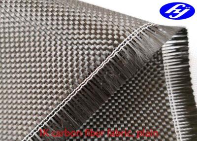 China 1K Carbon Fiber Fabric 0.14-0.17mm Thickness 93-140g/m² Plain Woven Composite Material for sale