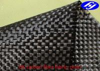 China 6K Plain Weave Carbon Fiber Fabric 280-400 g/m², 0.36-0.42mm Thickness, 50-150cm Width for sale
