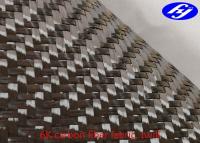 China 2x2 Twill 6K Carbon Fiber Fabric 280-400 gsm for Yacht Hull Reinforcement for sale