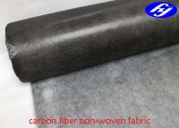 China Ultralight Non Woven Carbon Fiber Surface Mat 6gsm to 50gsm for FRP Processes for sale
