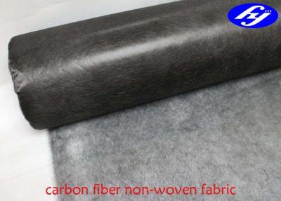 China Ultralight Non Woven Carbon Fiber Surface Mat 6gsm to 50gsm for FRP Processes for sale