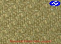 China Jacquard Aramid Fiber Fabric 1000D 200GSM for Structural Decoration for sale
