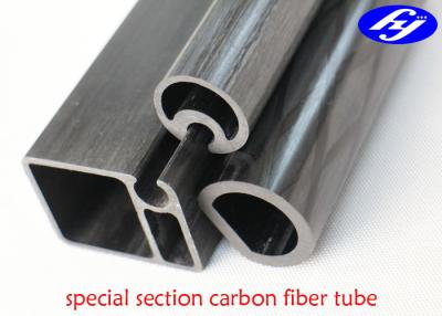 China Special Section Pultruded Carbon Fiber Rod for Outdoor Structural Applications - High Strength, Lightweight Composite Material for sale