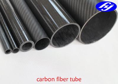 China Custom Round CFRP Carbon Fiber Tube - Matte/Glossy Pultrusion & Winding Shapes for Industrial Applications for sale