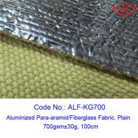 China Fire Retardant Reflective Fabric 700GSM 1M Width Para-Aramid NFPA 701 ASTM E84 for sale