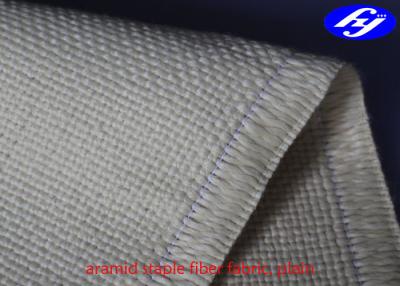 China Para Aramid Staple Fiber Thick Fabric 200gsm Thermal Insulation Flame Retardant for sale