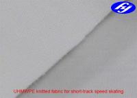 China 1.1mm High Elastic Cut Resistant UHMWPE Knitted Fabric 400 GSM for Short-Track Speed Skating for sale