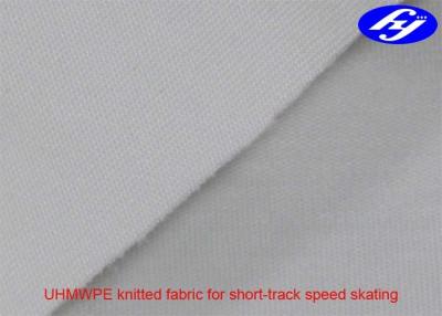 China 1.1mm High Elastic Cut Resistant UHMWPE Knitted Fabric 400 GSM for Short-Track Speed Skating for sale