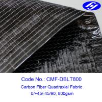 China 800GSM Carbon Fiber Quadriaxial Fabric - 0/+45/-45/90° Orientation for Composite Reinforcement for sale