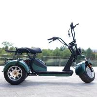 China Unisex 2000W Powerful 3 Wheel Fat Tire Suspension Electric Scooter 5-6H Charging Time for sale