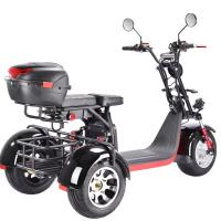 China Citycoco 3 Wheel Electric Scooter 3000w 2000 Watt Citycoco Two Seater Wide Wheel Road for sale