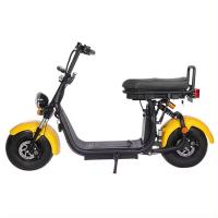 China Electric Fat Tire Citycoco Scooter 1500w Motorcycle Chopper with Max Speed 41-50km/h for sale