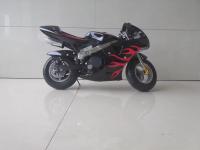 China Aotong Motor 49CC 2 Stroke Moto Kids Pocket Bike Colors Customized Supported Brake DISC for sale
