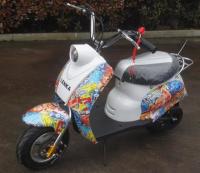 China Max. Speed 40 60km/h Pull Start Mini Dirt Bike for Kids 49cc Gas Powered Bike for sale