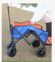 China Portable 4 Wheels Beach Trolley Cart for Outdoor Camping Collapsible and Assembled for sale