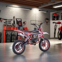 China Experience the Speed and Power of 49cc Engine Dirt Bikes for Displacement 50CC for sale