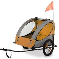 China Outdoor Travel Pet Trailer with Foldable Design and Wheels Other Trailers Tire Front 14 for sale