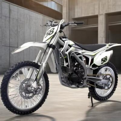 China 200-400CC Displacement Motocross 250cc Dirt Pit Bikes With Big Wheel And DISC Brake for sale