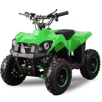 China Mini Quad Bike 4 Wheels 49cc 2 Stroke Engine Pull Start Electric Start ATV Suitable for sale