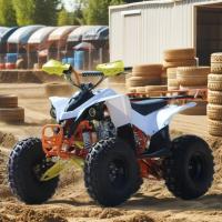 China Kids' Economical 110cc Automatic Chain Drive ATV with Front Drum and Rear Disc Brakes for sale