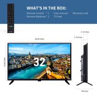 China 32 Inch Class LED TV With 1 X USB And 3 X HDMI Flat Screen Monitor Television for sale
