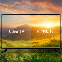 China 32'' Smart LED TV With Build In DVD Player Dual Channel 8W Speakers Monitor Television for sale
