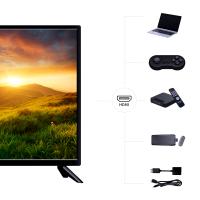 China 32'' Smart LED TV With Build In DVD Player Dual Channel 8W Speakers Monitor Television for sale
