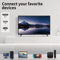 China 40 Inch Class Flat Screen LED TV With 60Hz Refresh Rate And 1080p FHD Resolution for sale