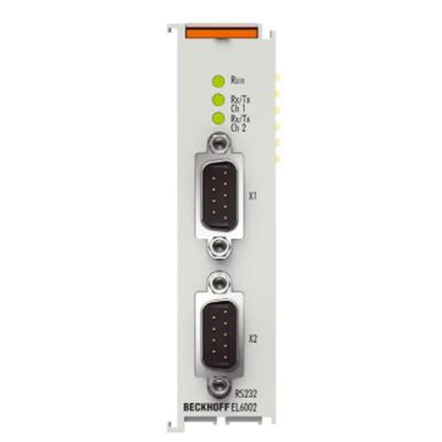 China BECKHOFF EL6002 EtherCAT Communication Interface Module RS232 for sale