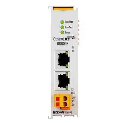 China EtherCAT Communication Interface Module BECKHOFF EL6652-0010 for sale