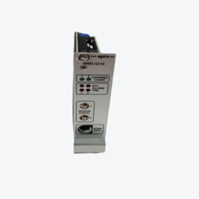 China MMS 6110 EPRO DUAL CHANNEL SHAFT VIBRATION MONITOR MODULE for sale