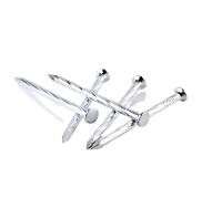 China Electro Galvanized Concrete Steel Nails 1-6 Inch with 3.0-4.5mm Spiral Twist Shank for Construction for sale