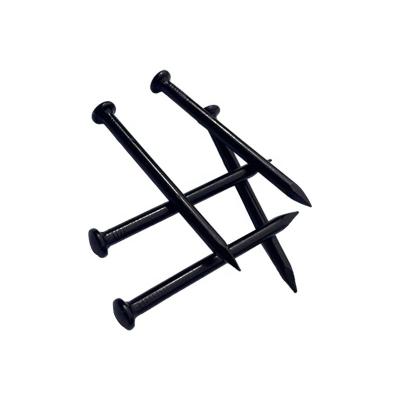 China Hardened Steel Black Concrete Masonry Nails 2.5-4.2mm Diameter 25-100mm Length for Construction for sale