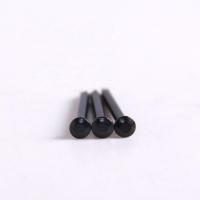 China 3 Inch Black Hardened Steel Masonry Nails - Carbon Steel Smooth Shank 20-100mm Size Range for sale