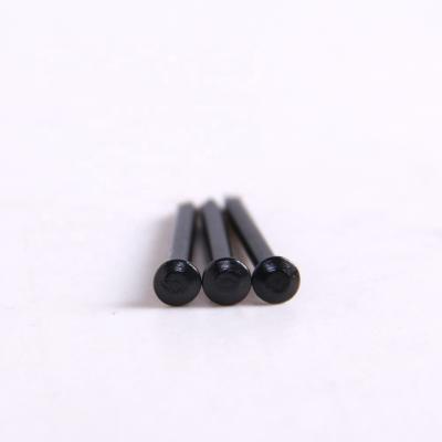 China 3 Inch Black Hardened Steel Masonry Nails - Carbon Steel Smooth Shank 20-100mm Size Range for sale