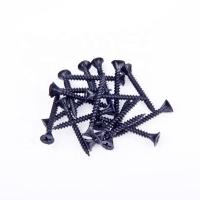China OEM ODM C1022a Carbon Steel Drywall Screws 8mm Head Fine Coarse Thread Black Grey Zinc for sale