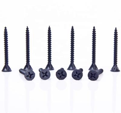 China Black Self-Drilling Concrete Screws M3.5-M4.8 Twin Thread Drywall Screws 13-150mm Length Range for sale