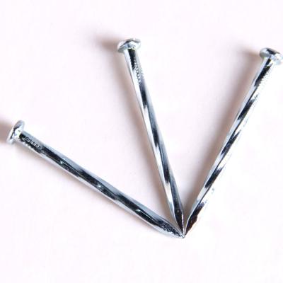 China Custom High Carbon Steel Grooved Concrete Nails 45#/55# Material with 10 Ton MOQ and 20-25 Day Delivery for sale