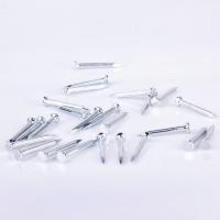 China 25mm to 150mm Grooved Shank Concrete Nails with Magnetic Flat Head 1.3mm to 5.5mm Diameter for sale