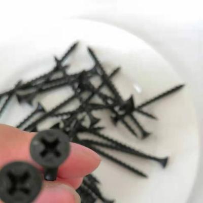 China OEM ODM C1022a Carbon Steel Drywall Screws 8mm Head Fine Coarse Thread Black Grey Zinc for sale