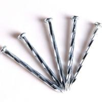 China 45# 55# Carbon Steel Concrete Nails 13-150mm Length with Multiple Shank Types for Construction Applications for sale