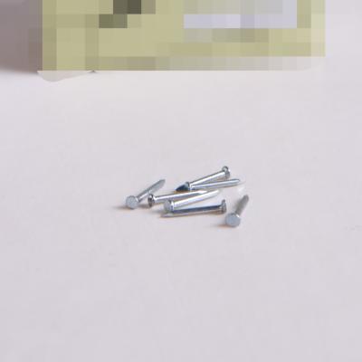 China 55# Carbon Steel Concrete Nails 13-150mm Length for Building Cable Clips - White Galvanized Finish for sale