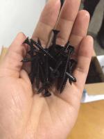 China C1022a 3.5×38mm Black Drywall Screw with Phillips Head and Zinc Coating for Wood and Metal Studs for sale