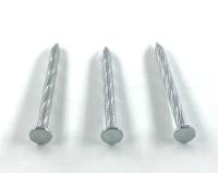 China 45# Carbon Steel Electro Galvanized Angular Spiral Concrete Nails 1.4-5.0mm Diameter 13-150mm Length for sale
